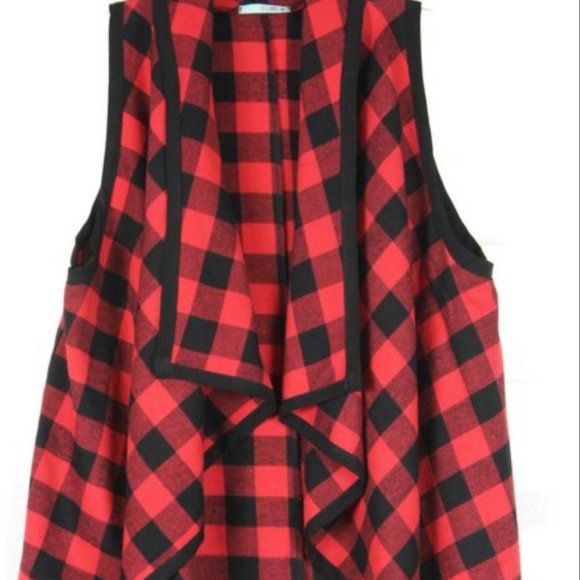 P.S. Kate | Jackets & Coats | Ps Kate Buffalo Plaid Vest | Poshmark